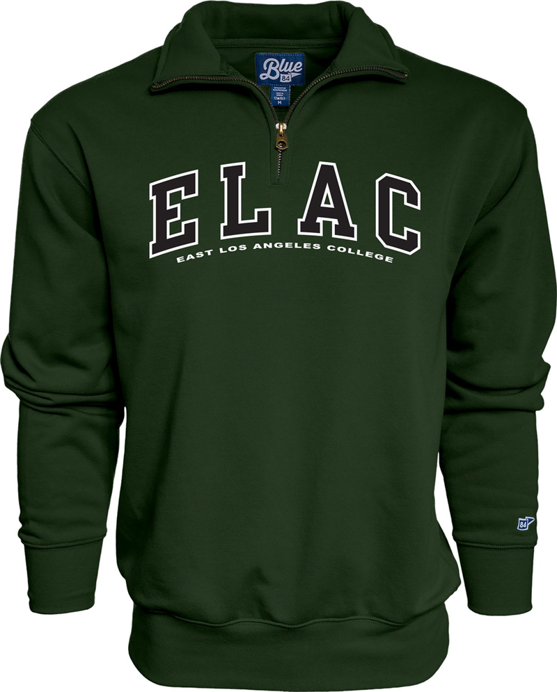 ELAC BIG DETROIT 1/4 ZIP | East Los Angeles College Store